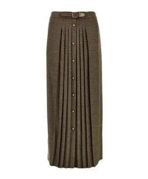 Etro Button-front Skirt - Brown