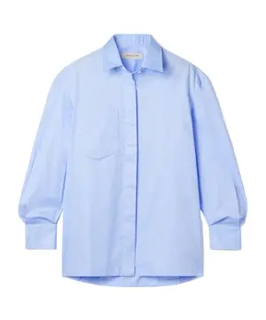 Giuliva Heritage The Alba Cotton Shirt - Blue