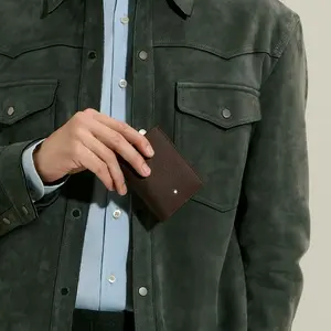 Montblanc Mini Wallet 4cc In Sartorial Leather