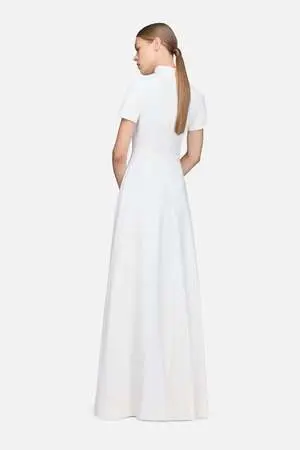 EMILIA WICKSTEAD Malinda Dress In Single Wool Crepe