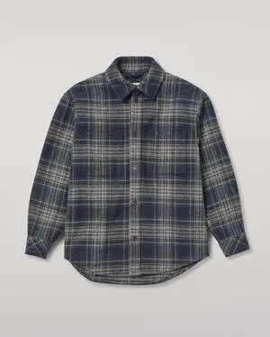 Johnstons Of Elgin Atholl Plaid Overshirt