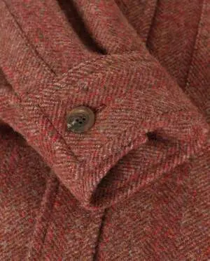 Johnstons Of Elgin Atholl Herringbone Overshirt