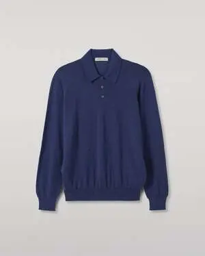 Johnstons Of Elgin Fin Uperfine Cahmere Polo Hirt