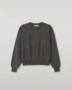 Johnstons Of Elgin Clan Mid Argyle Cashmere Jumper