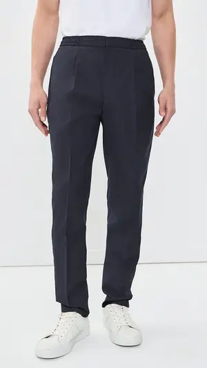 Officine Générale Drew Italian Fresco Wool Pants