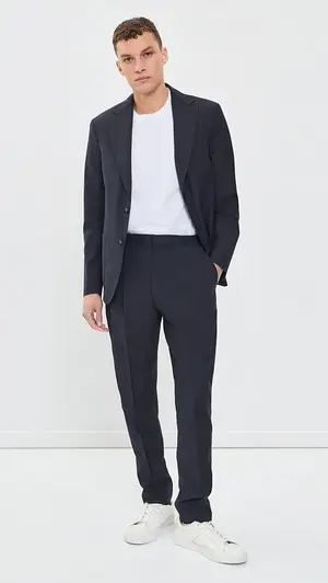 Officine Générale Drew Italian Fresco Wool Pants