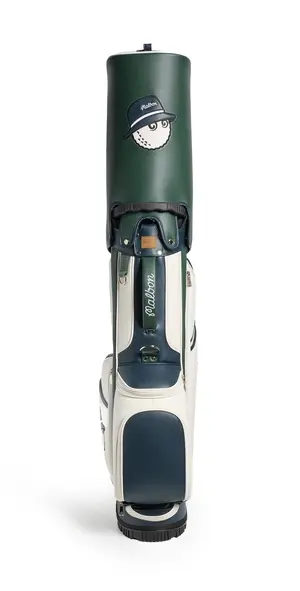 MALBON Golf Stand Bag - Green/navy