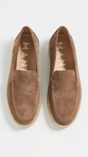 Manebí Suede Traveler Loafers