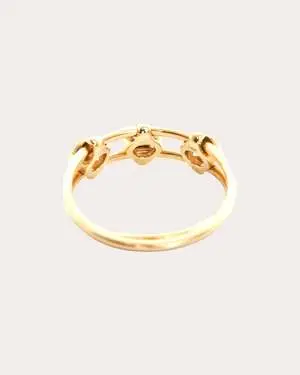 YI COLLECTION Diamond & 18k Orbit Ring