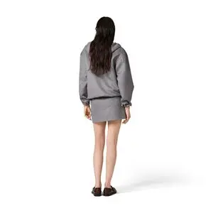 Miu Miu Double Cashmere And Wool Miniskirt