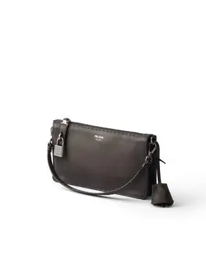 Prada Antiqued Leather Pouch