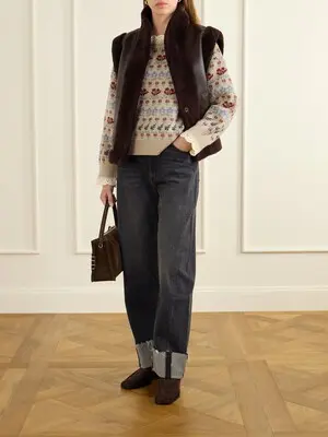 Sea Annie Reversible Wool Vest