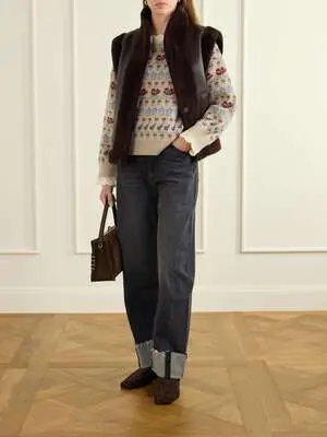 Sea Annie Reversible Wool Vest