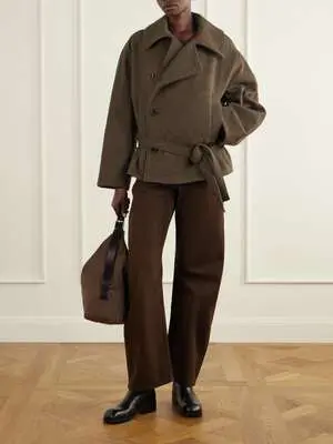 LEMAIRE Leather Ankle Boots