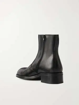 LEMAIRE Leather Ankle Boots