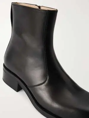 LEMAIRE Leather Ankle Boots