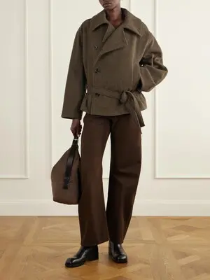 LEMAIRE Leather Ankle Boots