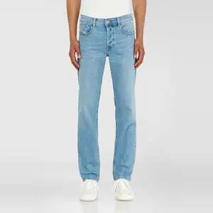 DIESEL® Diesel D-Definitive Light Wash Regular Waist Jeans Blue