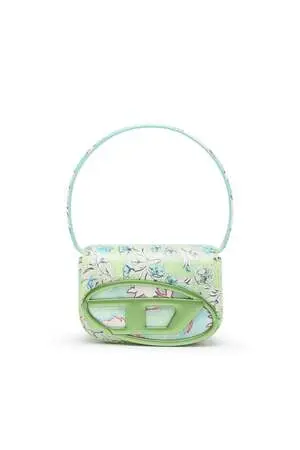 DIESEL® 1dr-iconic Shoulder Bag With Floral Print - Green