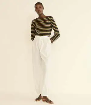 DÔEN Paige Pant In White
