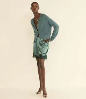 DÔEN Petra Alpaca & Merino Wool Cardigan - Seafare
