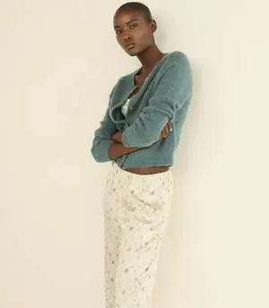 DÔEN Petra Alpaca & Merino Wool Cardigan - Seafare