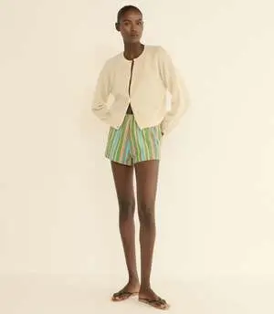 DÔEN Peroline Cashmere Cardigan With Mother-of-pearl Buttons