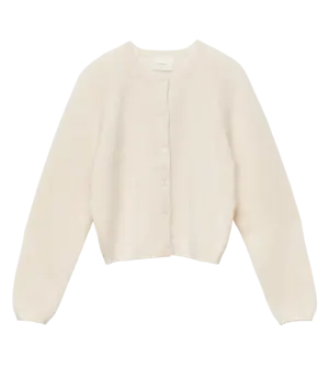 DÔEN Peroline Cashmere Cardigan With Mother-of-pearl Buttons