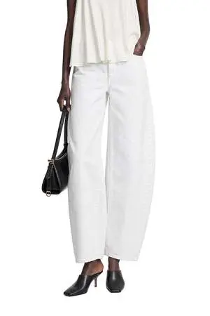 Alaïa Rodeo Jeans - White