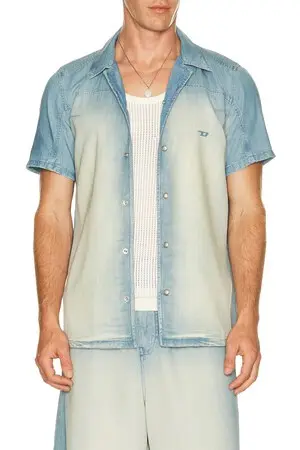 DIESEL® D-clarivo-s Shirt - Blue