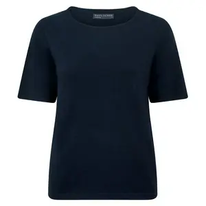 Women's Fine Knit Crew Neck T-Shirts