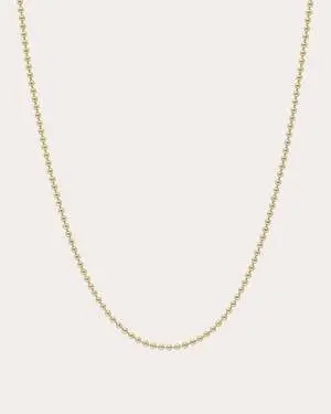 Anzie 14k Mini Ball Chain Necklace