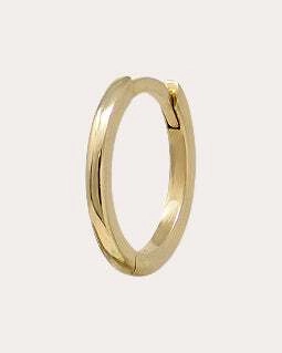Anzie 14k Classique Thin Huggie Earring - Gold