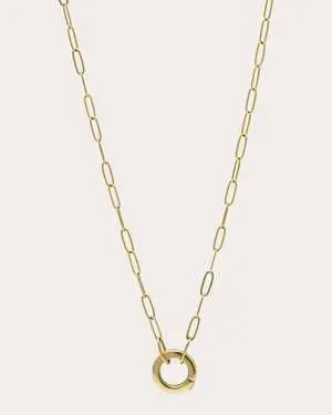 Anzie 14k Classique Story Catcher Necklace