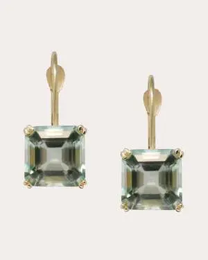 Anzie Amethyst Jac+jo Harper Drop Earrings - Green