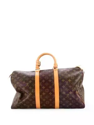 LOUIS VUITTON Keepall Bag Monogram Canvas 45 Satchel