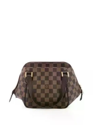 LOUIS VUITTON Belem Handbag Damier Pm Satchel - Brown