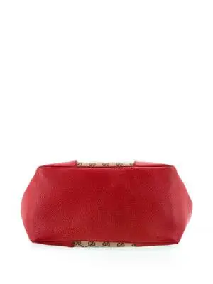 Gucci Bree Gg Canvas With Leather Medium Tote Bag