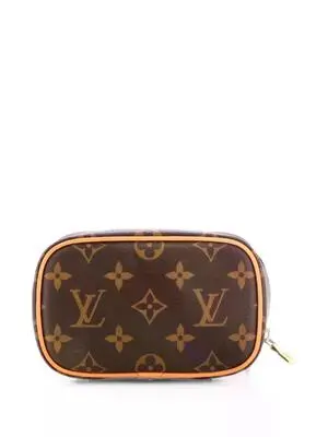 LOUIS VUITTON Nice Vanity Case Monogram Canvas Nano Pouch