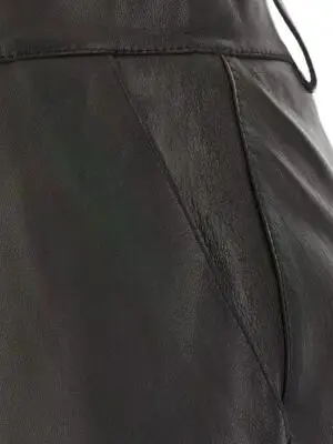 P.a.r.o.s.h Panelled Leather Skirt