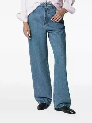 RÓHE Bruun Baggy Jeans - Blue