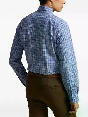 Polo Ralph Lauren Plaid-pattern Pony-embroidered Shirt