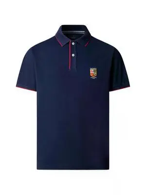 HACKETT LONDON Heritage Lrc Embroidered-crest Polo Shirt