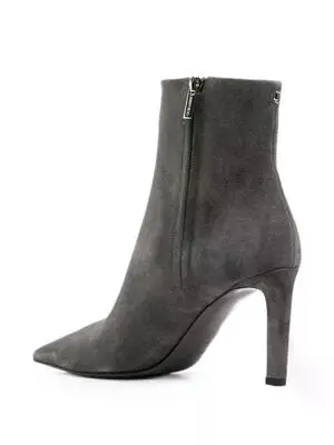 JIMMY CHOO Frankie Pointed Toe Stiletto Heel Ankle Boots