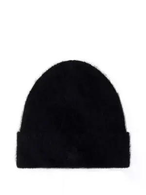Isabel Marant Étoile Alpaca Blend Peeta Beanie Hat - Black
