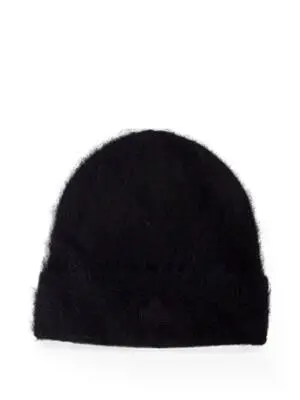 Isabel Marant Étoile Logo-patch Alpaca Beanie - Black