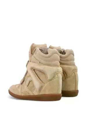 Isabel Marant Étoile Bekett Suede Wedge Sneakers