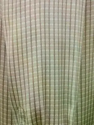 Kiton Checked Silk Shirt