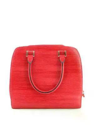 LOUIS VUITTON Epi Leather Pont Neuf Satchel - Red