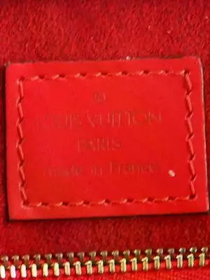 LOUIS VUITTON Epi Leather Pont Neuf Satchel - Red